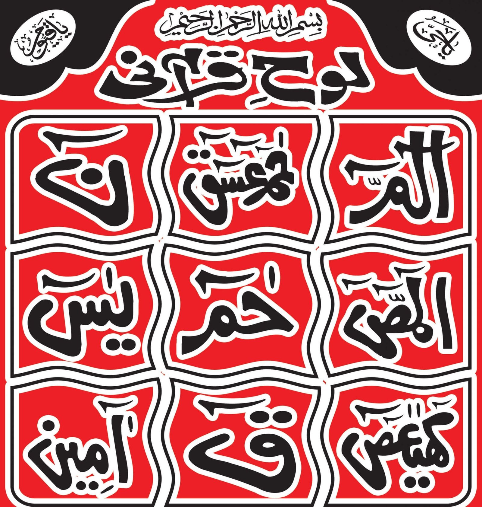 35+ Lohe Qurani Pics, Naqsh- Meaning, Benefits & Uses Of Loh e Qurani