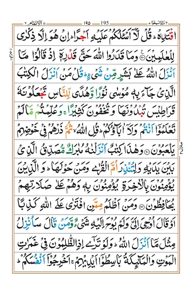 Surah Al Anam - Faiz e Islam
