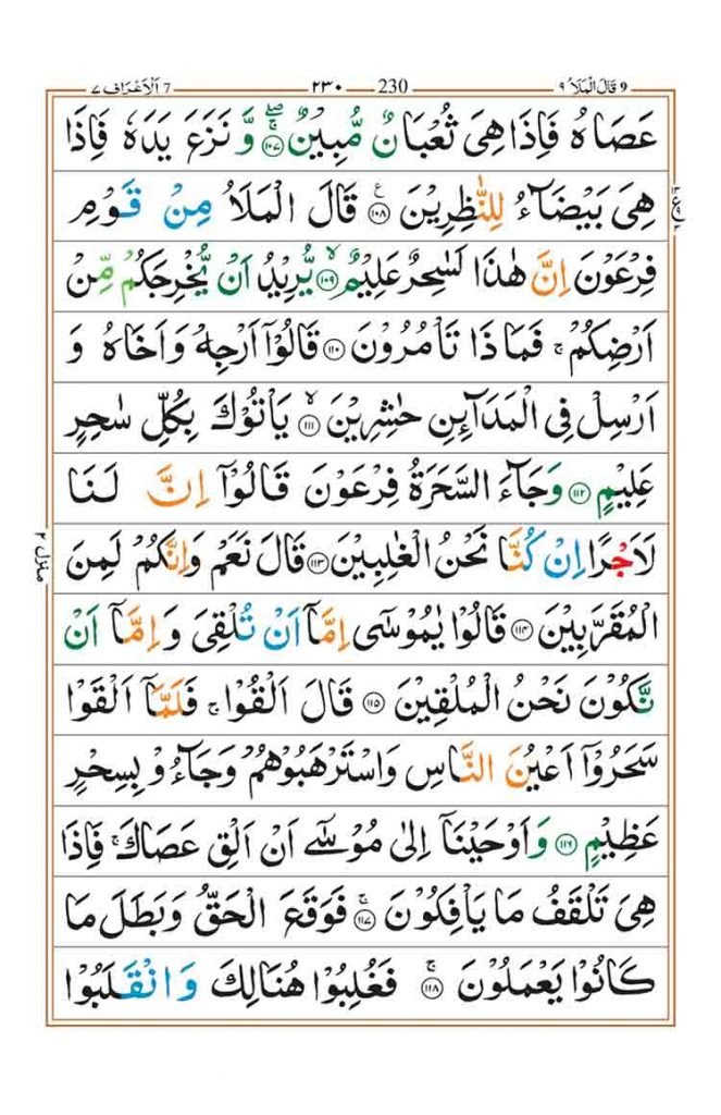 Surah Al Araf - Faiz e Islam