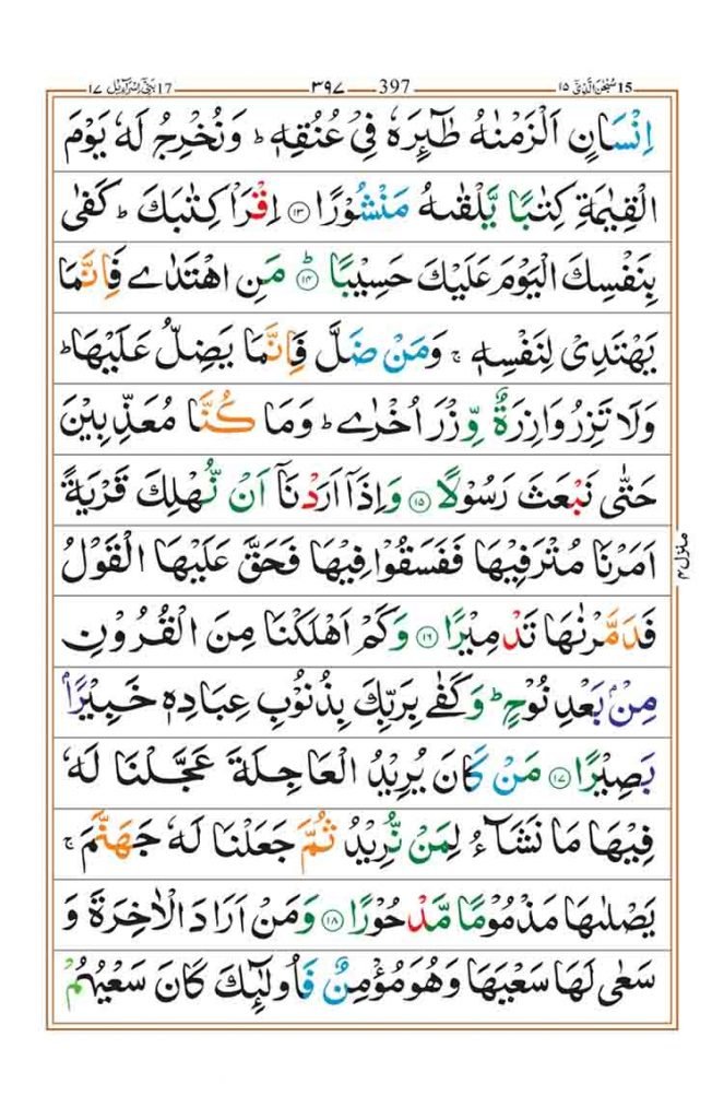 Surah Al Isra (Bani-Israel) - Faiz e Islam